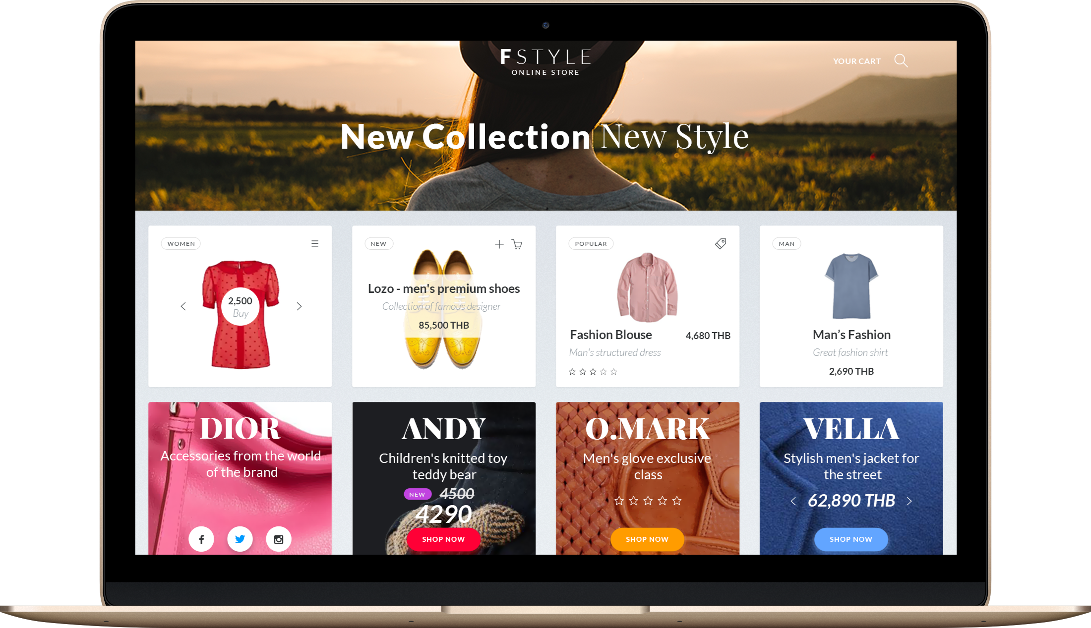 Premium Storefront Design | เก็ทแอปอีซี่